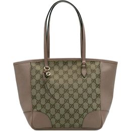 Gucci Shopper - GG Canvas Bree Tote - Gr. unisize - in Braun - f&uuml;r Damen