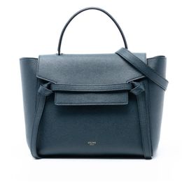 C&eacute;line Celine Hobo Bags - Micro Grained Calfskin Belt Bag - Gr. unisize - in Blau - f&uuml;r Damen