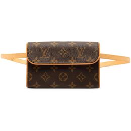 Louis Vuitton Bauchtaschen - Monogram Pochette Florentine - Gr. ONE SIZE - in Braun - f&uuml;r Damen
