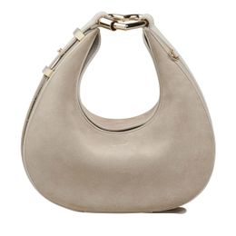 WEAT Crossbody Bags - Handtasche Halfmoon Bag Taupe - Gr. unisize - in Taupe - f&uuml;r Damen