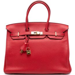 Herm&egrave;s Herm&egrave;s Crossbody Bags - Togo Birkin Retourne 35 - Gr. unisize - in Rot - f&uuml;r Damen