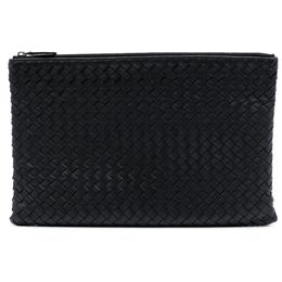 Bottega Veneta Clutches - Nappa Intrecciato Clutch - Gr. unisize - in Schwarz - f&uuml;r Damen