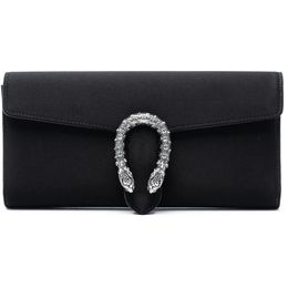 Gucci Clutches - Satin Dionysus Clutch - Gr. unisize - in Schwarz - f&uuml;r Damen