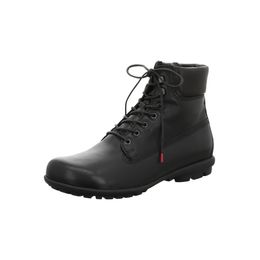Think! Stiefelette KONG HERREN in Schwarz/Kombi | Gr.: 45