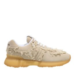 Miu Miu Sandalen - Sneaker - Gr. 39 (EU) - in Beige - f&uuml;r Damen