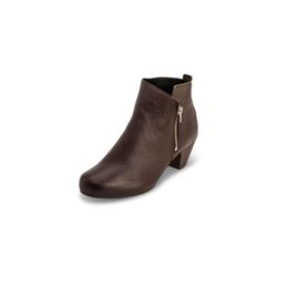 vitaform Hirschleder Stiefeletten in braun | Gr.: 40