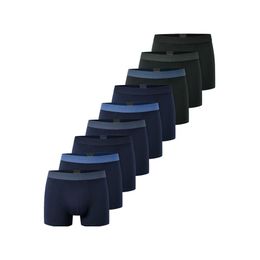 Schiesser Retro Short / Pant 95/5 Cotton in Dunkelblau / schwarz | Gr.: M