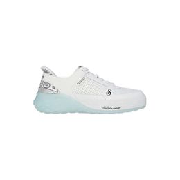 Skechers Sportliche Slipper in Wei&szlig; | Gr.: 43