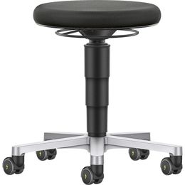 bimos ESD-Hocker, mit Rollen, Stoff