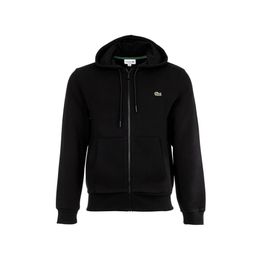 Lacoste Sweatjacke in Schwarz | Gr.: 3XL