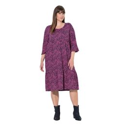 Ulla Popken Jerseykleid in marine | Gr.: 58-60