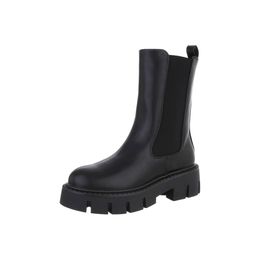 Ital-Design Stiefelette in Schwarz | Gr.: 40