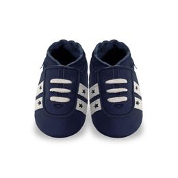 Yihakids Baby Krabbelschuhe aus Leder, weiche Lauflernschuhe mit rutschfester Sohle | Gr.: 17/18