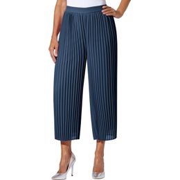 CR&Eacute;ATION L Damen Marlene-Hose in Plissee-Qualit&auml;t dunkelblau Gr&ouml;&szlig;e 40