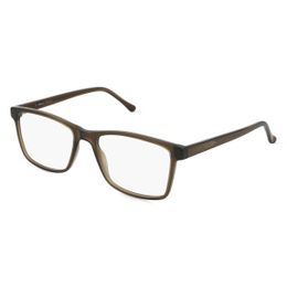 Fielmann BD 544 CL Brille Herren | Fassung: Vollrand, Quadratisch, Braun Transparent