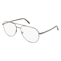 Fielmann MC 570 CL DOMINIC Brille Unisex | Fassung: Vollrand, Pilot, Gun Gl&auml;nzend