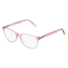 Fielmann JIL 026 CL Brille Damen | Fassung: Vollrand, Oval, Rose Transparent