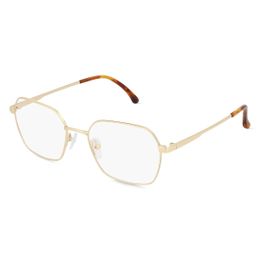 Fielmann BD 562 FA Brille Damen | Fassung: Vollrand, Geometrisch, Gold Gl&auml;nzend