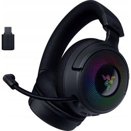 Razer Kraken V4 Kopfh&ouml;rer Noise cancelling gaming verdrahtet + kabellos mit Mikrofon - Schwarz