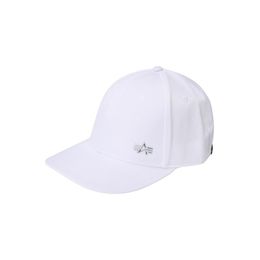 Alpha Industries Cap Damen Gr&ouml;&szlig;e 55/60 silber / wei&szlig;