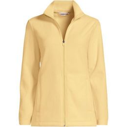LANDS' END Anyweather Fleece-Jacke, Damen,  Gelb, Polyester, by Lands' End