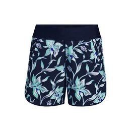 LANDS' END Badeshorts, Damen,  Blau, Nylon-Mischung, by Lands' End