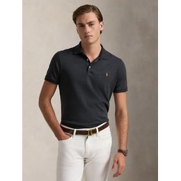 Polo Ralph Lauren Poloshirt Herren Gr&ouml;&szlig;e M schwarzmeliert