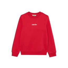 Ellesse Sweatshirt 'Fairros' Jungen Gr&ouml;&szlig;e 140/146 rot / wei&szlig;