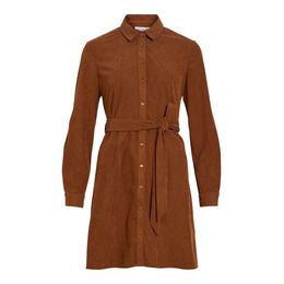 Vila Shirt Dress 'VIElsa' female Brown size 38