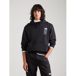 The North Face Sweatshirt 'EXPLORE GEAR' Herren Gr&ouml;&szlig;e XL hellgelb / gr&uuml;n / schwarz / wei&szlig;