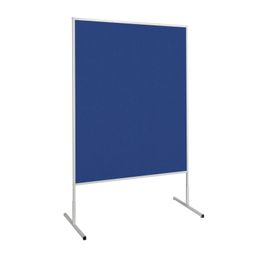 Maul Moderationstafel Maulstandard Standfu&szlig; 61 x 120 x 191 cm blau