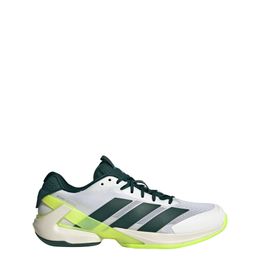 adidas Performance Sportschuh 'Adizero Ubersonic 5' Herren Gr&ouml;&szlig;e 41/41.5 tanne / neongr&uuml;n / wei&szlig;