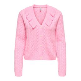 Only Knit Cardigan female Pink size XS
