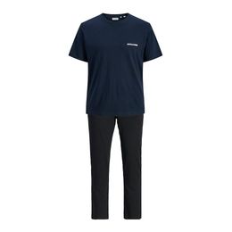 Jack & Jones Jack & Jones Long Pajamas 'JACEVEREST' male Blue size XS