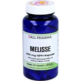 Hecht-Pharma Melisse 200 mg Gph Kapseln 90 St