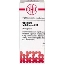 DHU-Arzneimittel Argentum Metallicum C 12 Globuli 10 g
