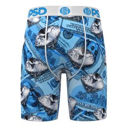 PSD Boxershorts 'BLUE FORTUNE' Herren Gr&ouml;&szlig;e L blau / grau