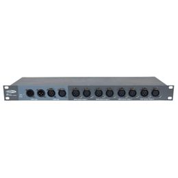Showtec DB-1-4, 4 Kanal DMX Booster, 3 & 5 Pol XLR In/Out Splitter