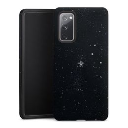 DeinDesign Galaxy S20 FE Handy Panzer Handyh&uuml;lle robuste Outdoor H&uuml;lle Schutzh&uuml;lle matt Space Astronaut Weltall Tough Case