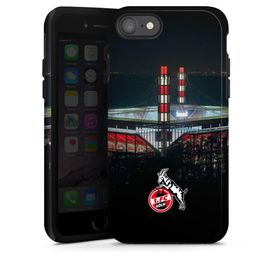 DeinDesign iPhone SE (2020) Handy Panzer Handyh&uuml;lle robuste Outdoor H&uuml;lle Schutzh&uuml;lle gl&auml;nzend Official Licensed Product Stadium 1. Fc K&ouml;ln Tough Case