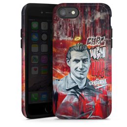 DeinDesign iPhone SE (2020) Handy Panzer Handyh&uuml;lle robuste Outdoor H&uuml;lle Schutzh&uuml;lle gl&auml;nzend 1. Fck 1. Fc Kaiserslautern Fritz Walter Tough Case