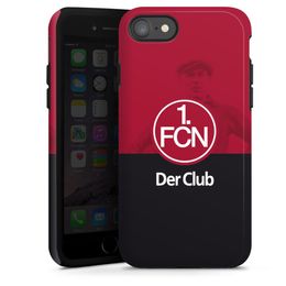 DeinDesign iPhone SE (2020) Handy Panzer Handyh&uuml;lle robuste Outdoor H&uuml;lle Schutzh&uuml;lle gl&auml;nzend Official Licensed Product Der Club 1. Fc N&uuml;rnberg Tough Case