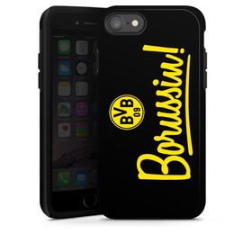 DeinDesign iPhone SE (2020) Handy Panzer Handyh&uuml;lle robuste Outdoor H&uuml;lle Schutzh&uuml;lle gl&auml;nzend Borussia Dortmund Soccer Bvb Tough Case