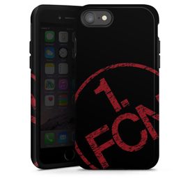 DeinDesign iPhone SE (2020) Handy Panzer Handyh&uuml;lle robuste Outdoor H&uuml;lle Schutzh&uuml;lle gl&auml;nzend 1. Fcn Merchandise Texture Tough Case