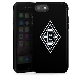 DeinDesign iPhone SE (2020) Handy Panzer Handyh&uuml;lle robuste Outdoor H&uuml;lle Schutzh&uuml;lle gl&auml;nzend Coat Of Arms Gladbach Borussia M&ouml;nchengladbach Tough Case
