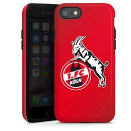 DeinDesign iPhone SE (2020) Handy Panzer Handyh&uuml;lle robuste Outdoor H&uuml;lle Schutzh&uuml;lle gl&auml;nzend 1. Fc K&ouml;ln Effzeh Official Licensed Product Tough Case