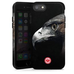 DeinDesign iPhone SE (2020) Handy Panzer Handyh&uuml;lle robuste Outdoor H&uuml;lle Schutzh&uuml;lle gl&auml;nzend Eintracht Frankfurt Official Licensed Product European Cup Tough 