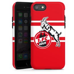 DeinDesign iPhone SE (2020) Handy Panzer Handyh&uuml;lle robuste Outdoor H&uuml;lle Schutzh&uuml;lle gl&auml;nzend Official Licensed Product 1. Fc K&ouml;ln Coat Of Arms Tough Case
