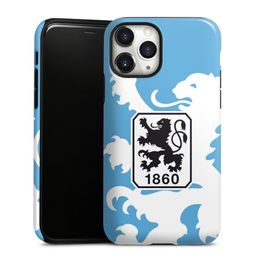 DeinDesign iPhone 11 Pro Handy Panzer Handyh&uuml;lle robuste Outdoor H&uuml;lle Schutzh&uuml;lle gl&auml;nzend Official Licensed Product Tsv 1860 M&uuml;nchen Coat Of Arms Tough Case