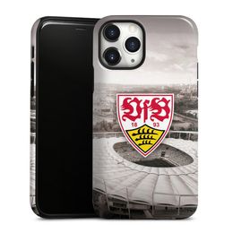 DeinDesign iPhone 11 Pro Handy Panzer Handyh&uuml;lle robuste Outdoor H&uuml;lle Schutzh&uuml;lle gl&auml;nzend Official Licensed Product Stadium Vfb Stuttgart Tough Case